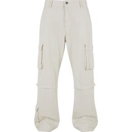 Cargohose DEF "DEF Herren DEF Pocket Cargopant", Damen, Gr. W31, Normalgr&ouml;&szlig;en, beige, 98% Baumwolle, 2% Elasthan, unifarben, relaxed fit, Hosen Cargohose