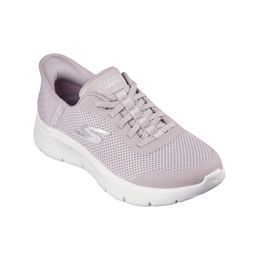 Wanderschuh Skechers "Slip-ins", Damen, Gr. 37,5, lila (violett), Obermaterial: 100% Textilmaterial TEXMAT., Schuhe Wanderschuh