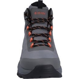 Wanderschuh Hi-Tec "Hi-Tec Stiefel Storm Expedition Sport Wp", Herren, Gr. 39, Normalschaft, warmes grau, orange, Obermaterial: 60% Textil + 40% Synthetik Futter: 100% Textil Innensohle: 90% EVA/10% Textil Laufsohle: 100% Synthetik, Schuhe Wanderschuh