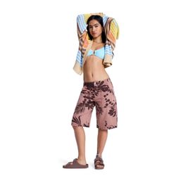 Shorts Roxy "Favorite Moment", Damen, Gr. L, braunie sweet mai, Obermaterial: 100% Walkfrottier;, Hosen Shorts