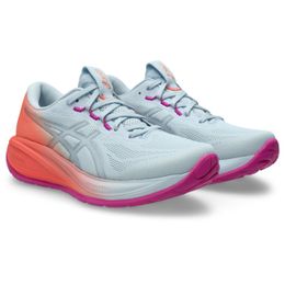 Laufschuh asics "GEL-CUMULUS 28", Damen, Gr. 42, sky, sun coral, Synthetik, Schuhe Laufschuh