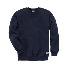 T-Shirt Carhartt "Sweatshirt", Damen, Gr. XL, blau (new navy), Obermaterial: 50% Baumwolle CO. 50% Polyester PES., Shirts T-Shirt