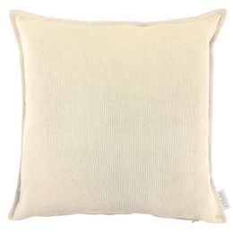 Dekokissen Apelt "Tahoe", beige (natur), B:45cm H:5cm L:45cm, Baumwolle, Polyester, Dekokissen_Sitzkissen_Kissenh&uuml;llen