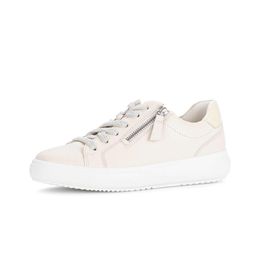 Sneaker Gabor "Sneaker low", Damen, Gr. 37,5, beige, Schuhe Sneaker