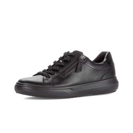 Sneaker Gabor "Sneaker low", Damen, Gr. 35,5, schwarz, Schuhe Sneaker