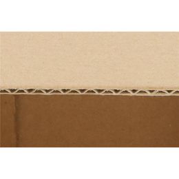 ratioform economy Wellpapp-Faltkarton, L&auml;nge 500 - 599 mm, LxBxH 500 x 100 x 100 mm, 1-wellig, VE 25 Stk