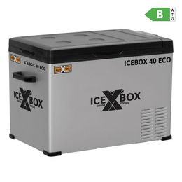 T.I.P. CROSS TOOLS K&uuml;hlbox 37 Liter - Kompressor-Gefrierbox, bis -20&deg;C, tragbar, App-Steuerung, ICEBOX 40 ECO, 68061