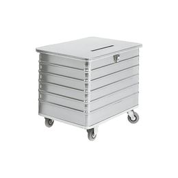 Gm&ouml;hling Gm&ouml;hling Beh&auml;lter f&uuml;r Aktenvernichtung, HxBxT 840 x 1050 x 700 mm, mit Einwurfschlitz