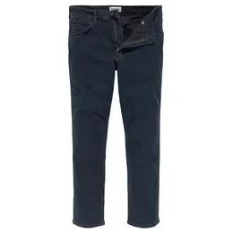Stretch-Jeans Wrangler "Greensboro", Herren, Gr. 38, L&auml;nge 30, blau (iron blau), Denim/Jeans, Obermaterial: 92% Baumwolle, 6% Polyester, 2% Elasthan, straight fit lang, Jeans, Regular Straight fit