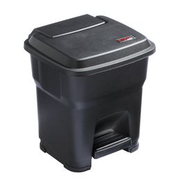 rothopro Treteimer HERA, Volumen 35 l, BxHxT 390 x 440 x 390 mm, schwarz