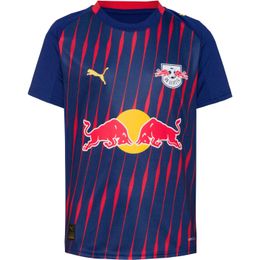Puma RB Leipzig 25-26 Ausw&auml;rts Teamtrikot Kinder - Gr&ouml;&szlig;e 128 - blau