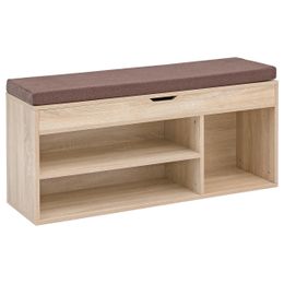 Schuhbank WL5.344 ca.104x51x32cm Sonoma Eiche