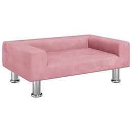 vidaXL Hundebett rosa 70 cm, 26,5 cm, 70 cm