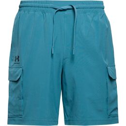 Under Armour VIBE Sweatshorts Herren - Gr&ouml;&szlig;e XL - blau