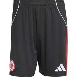 Adidas Eintracht Frankfurt 25-26 Heim Fu&szlig;ballshorts Herren - Gr&ouml;&szlig;e S - schwarz