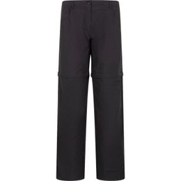 8848 Outdoor Zipphose Damen - Gr&ouml;&szlig;e XXL - grau