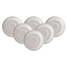 like. by Villeroy & Boch Kaffeeuntertassen Perlemor Sand &oslash; 16,1 cm 6er Set