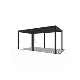 Pergoline Trumpf Pergola Alu-Stahl 3 m x 5,3 m anthrazit