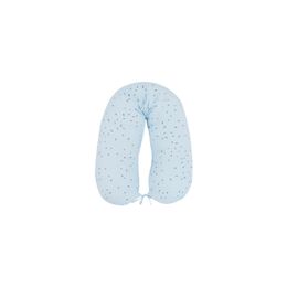 Kikkaboo Stillkissen Bear with me 150 cm lang 100% Baumwolle, Rei&szlig;verschluss blau