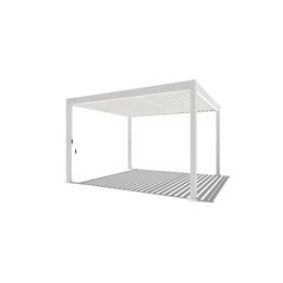 PergoLine Superior Pergola 3,6 m x 4 m wei&szlig;