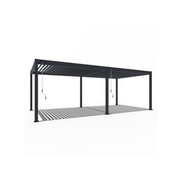 PergoLine Superior Pergola 3,6 m x 7,2 m anthrazit
