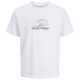 Jack & Jones Herren Gro&szlig;e Gr&ouml;&szlig;en | Jack&Jones T-Shirt mit Stretch Farbe wei&szlig; Gr&ouml;&szlig;e: 4XL