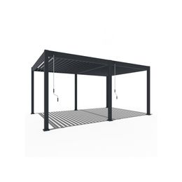 PergoLine Superior Pergola 3,6 m x 5,3 m anthrazit