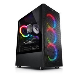 Weinhaus Markus Kiebel Gaming PC Tornado 14 Intel Core i5-14400F, 16GB DDR4, AMD Radeon RX 9060 8 GB, 1TB SSD, WLAN, Windows 11