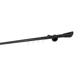 ONDECO 20mm,1-l&auml;ufig,Profil,Wandtr&auml;ger 6,5cm,Endst&uuml;ck rag Farbe: Schwarz, Gr&ouml;&szlig;e: 290cm