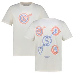 Jack & Jones Herren Gro&szlig;e Gr&ouml;&szlig;en | Jack&Jones T-Shirt mit Print auf Vorder- und R&uuml;ckseite Farbe creme Gr&ouml;&szlig;e: 3XL