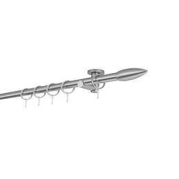ONDECO 20mm,1-l&auml;ufig,Rohr,Deckentr&auml;ger urban,Endst&uuml;ck cardo Farbe: Edelstahl-Optik, Gr&ouml;&szlig;e: 310cm