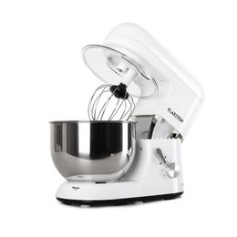 Klarstein Bella K&uuml;chenmaschine 1800 W / 2,7 PS 5 Ltr Edelstahl BPA-frei Wei&szlig;