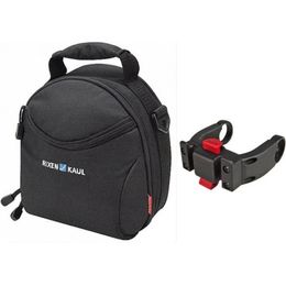 Klickfix Smile Lenkertasche schwarz