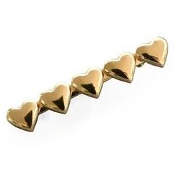 Schmuckset FILIPPA FIRENZE "Cuore", goldfarben, Schmuck_Sets, Damen, Edelstahl, Schmuckset, mit Gold-Herzen