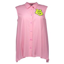 Love Moschino Kragenloses &auml;rmelloses Top