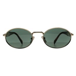 Prada PR65ZS ZVN70L blass gold dunkelgr&Atilde;&frac14;n Sonnenbrille