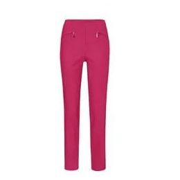 2-in-1-Hose GOLDNER "Schlupfhose LOUISA mit Steppn&auml;hten", Damen, Gr. 52, N-Gr, pink, Obermaterial: 67% Baumwolle CO. 28% Polyamid PA. 5% Elasthan EL., Hosen, Ohne