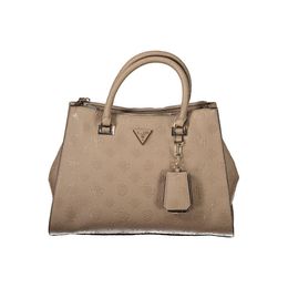 Guess Braune Polyethylen-Handtasche