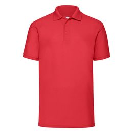 Fruit of the Loom - "65/35" Poloshirt f&uuml;r Herren (Rot)