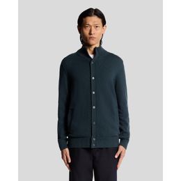 Lyle & Scott Lyle & Scott Strickjacke aus Wollmischung - Schwarz