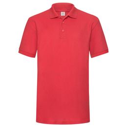 Fruit of the Loom - Poloshirt f&uuml;r Herren (Rot)