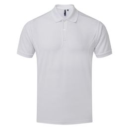 Premier - Poloshirt f&uuml;r Herren (Wei&szlig;)