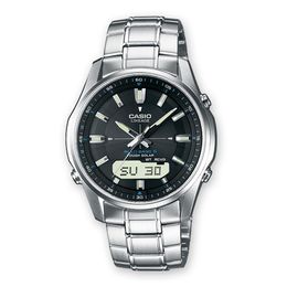 Casio Funkgesteuerte Uhren Herren Silberne Uhr LCW-M100DSE-1AER