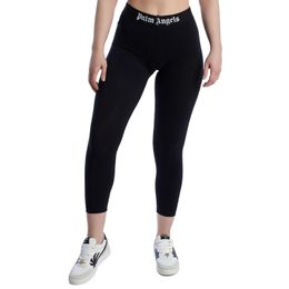 Palm Angels Damen Leggings mit Logo PWVG009C99FAB0011001