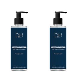 Dr H Sch&auml;umendes Gel-Reinigungsgel mit marinem Kollagen 120ml x 2 Duo-Pack