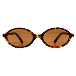 Miu Miu MU04ZS 19P2Z1 Sonnenbrille hell havannabraun