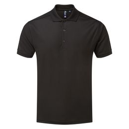 Premier - Poloshirt f&uuml;r Herren (Schwarz)