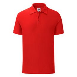 Fruit of the Loom - "Iconic" Poloshirt f&uuml;r Herren (Rot)