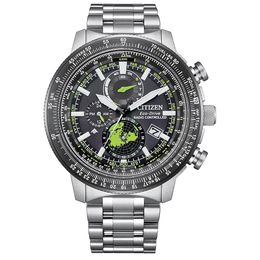 Citizen Promaster Geo Trekker Herren Silberne Uhr BY3006-53E