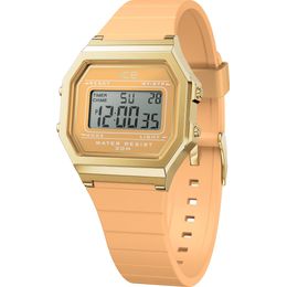 Ice Watch Ice Digit Retro - Peach Skin Peach Damen Armbanduhr 022057 -